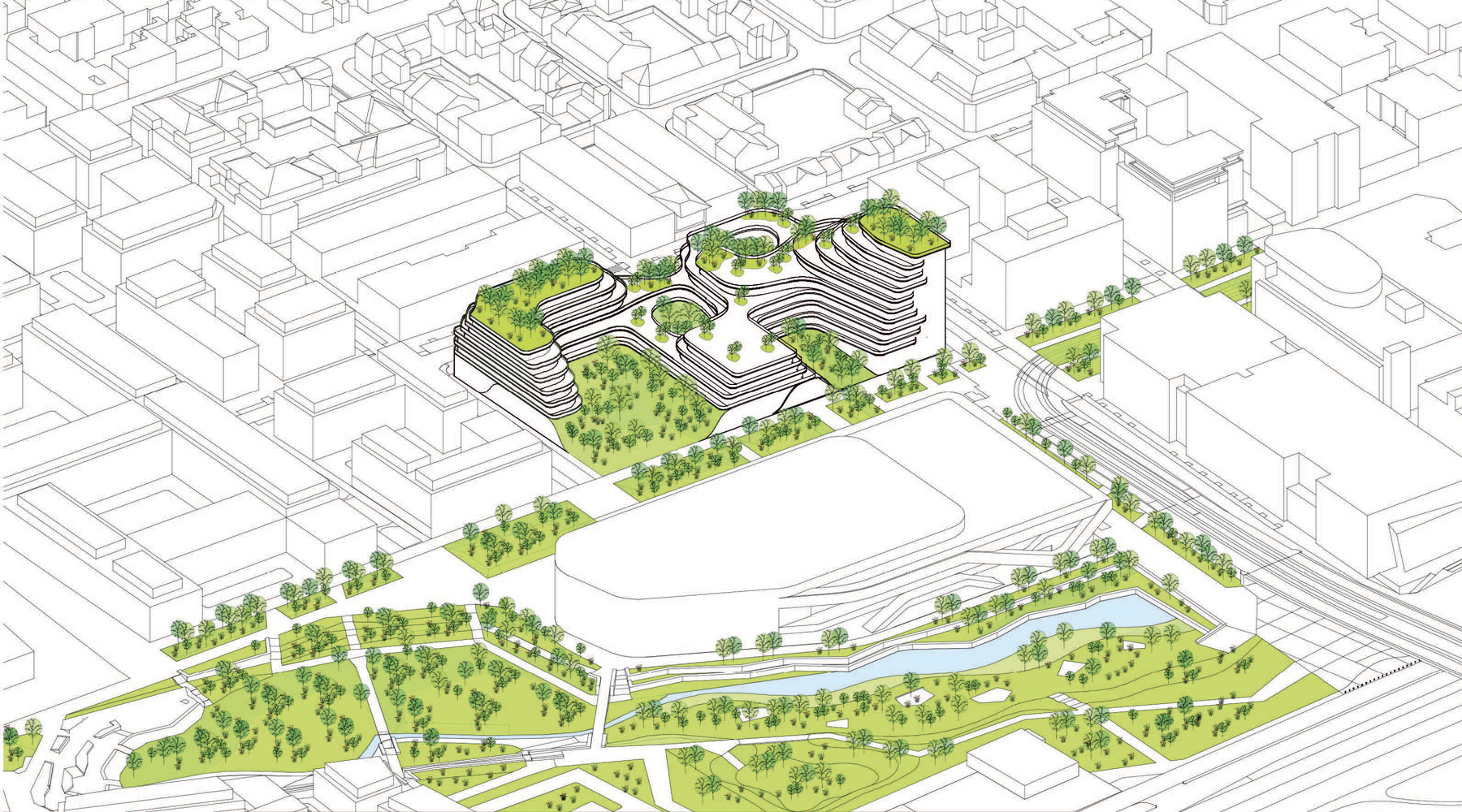 Angers : Site Quai Saint-Serge - "Métamorphose" - BASE