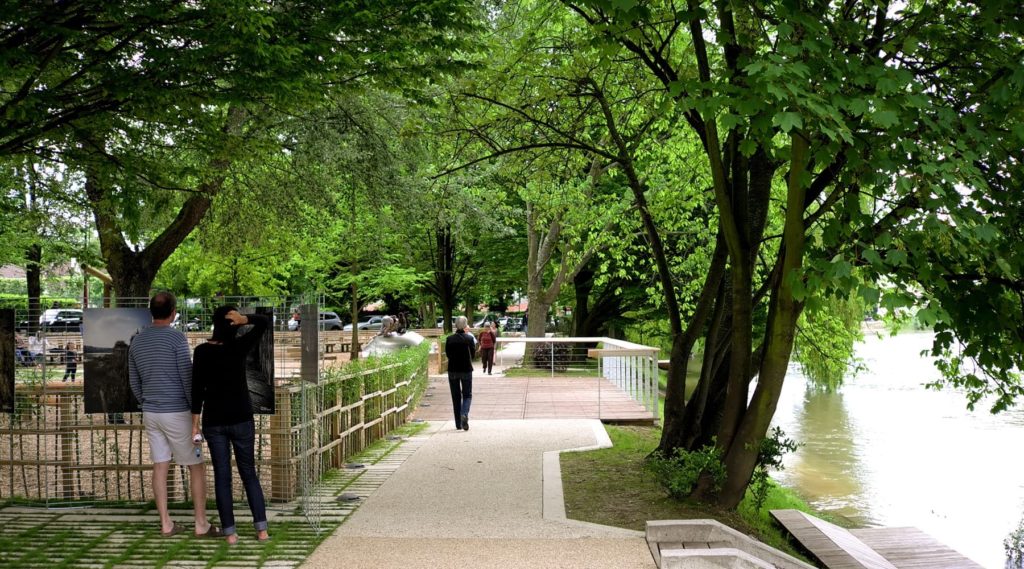 Le Perreux-sur-Marne : Beach and banks of the Artois - BASE