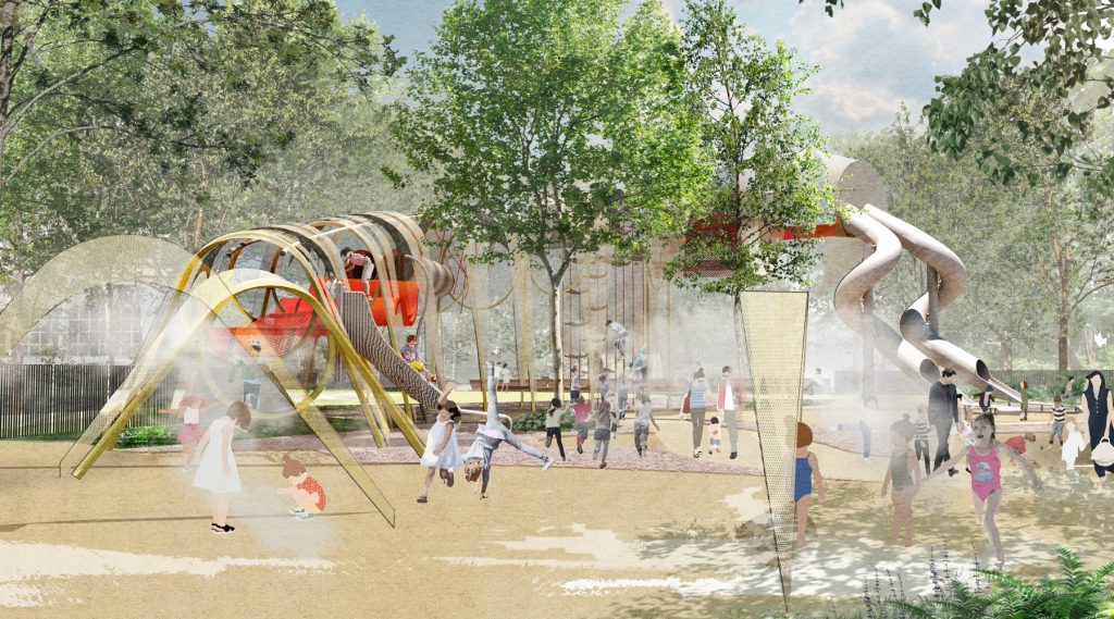 Lyon : Champ de la Confluence - BASE