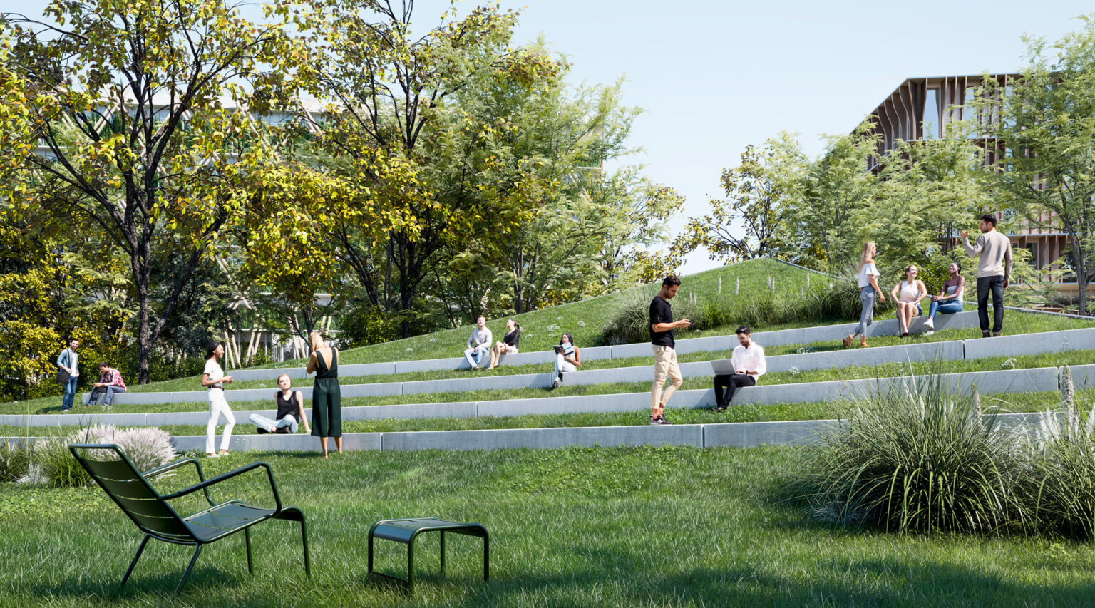 La Garenne-Colombes : Campus ENGIE - BASE