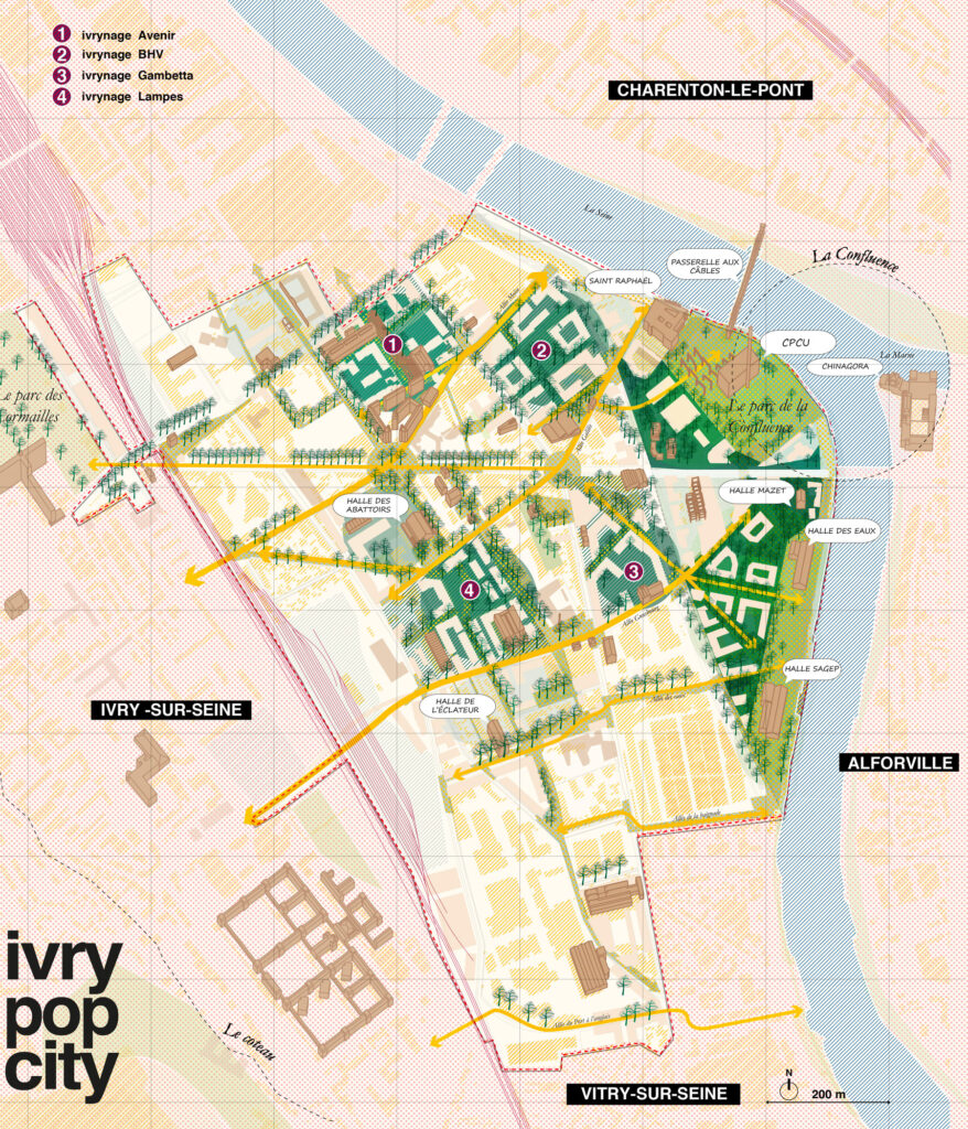 Ivry-sur-Seine : ZAC Ivry Confluences - BASE