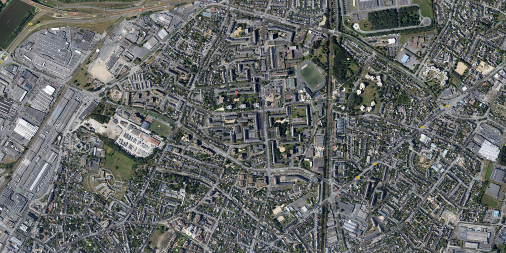 Angers : Quartier Monplaisir - BASE