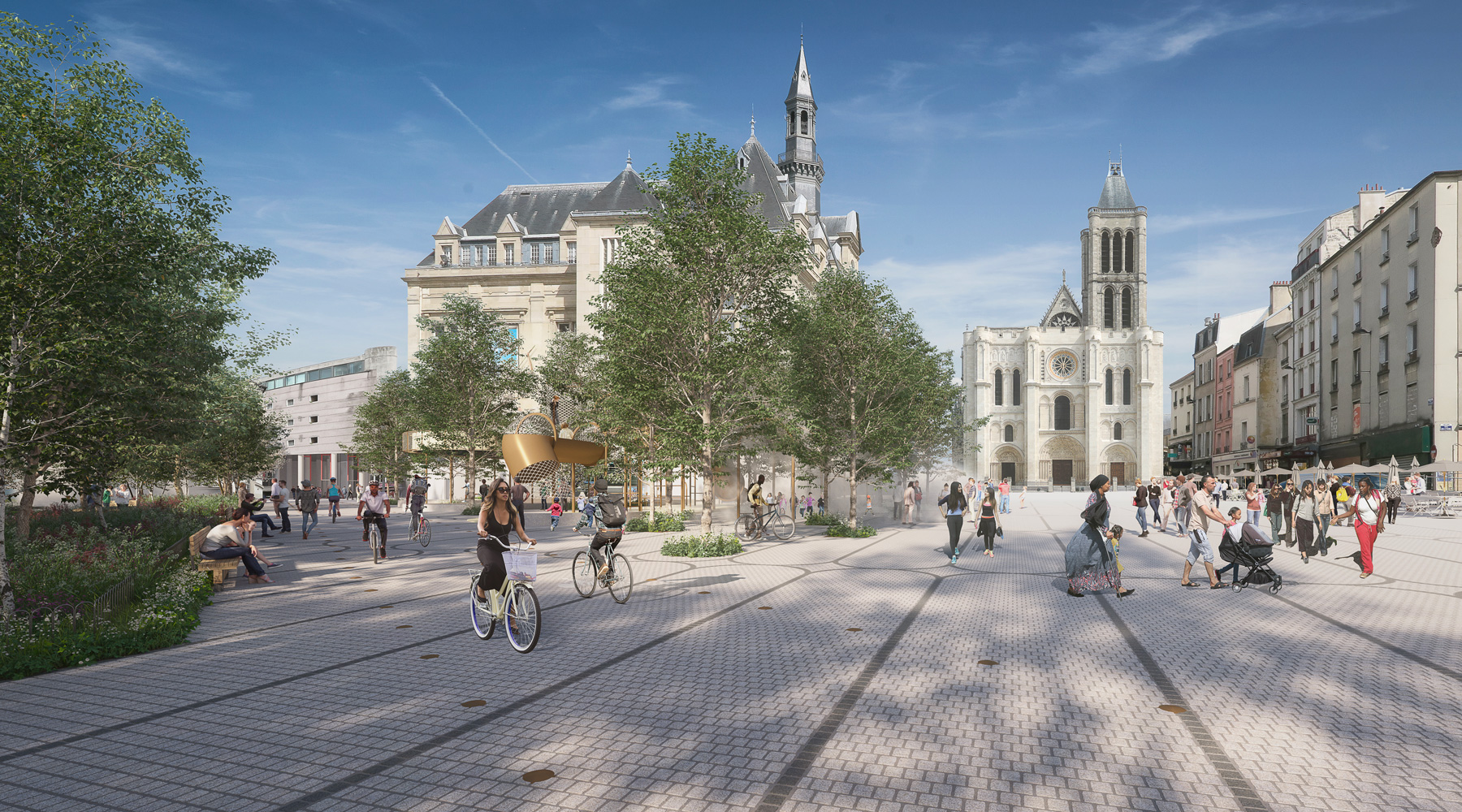 PARIS - St-Denis | Basilique Saint-Denis | 90m | Projet de ...