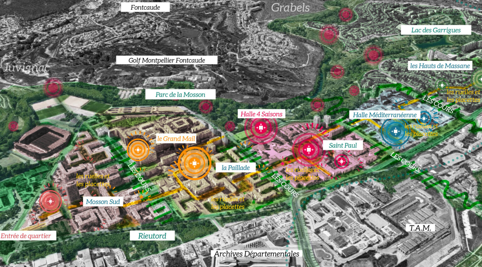 Montpellier : Aménagement de la concession de Mosson - BASE